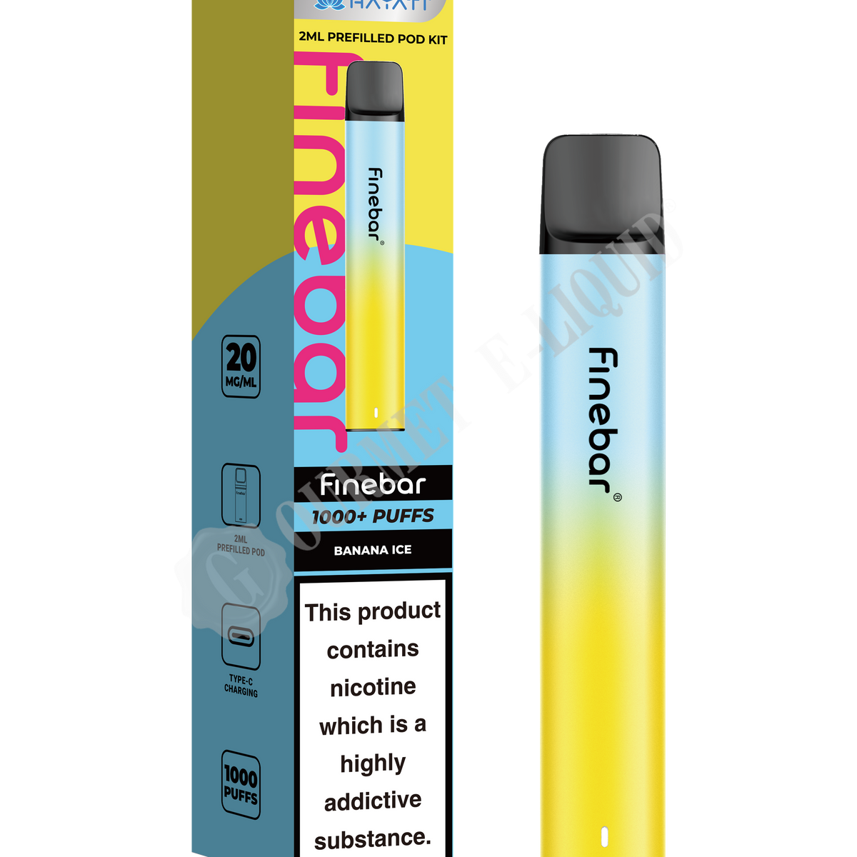 Hayati Finebar Pre-Filled Pod Kit – Gourmet E-Liquid