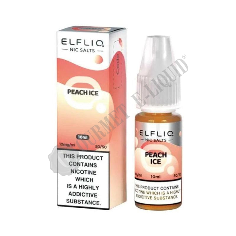 Peach Ice by Elfliq Nic Salts – Gourmet E-Liquid